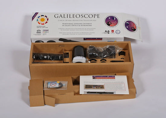 Galileoscope Refractor Telescope STEM Kit - GSCOPE – Celestial Telescopes